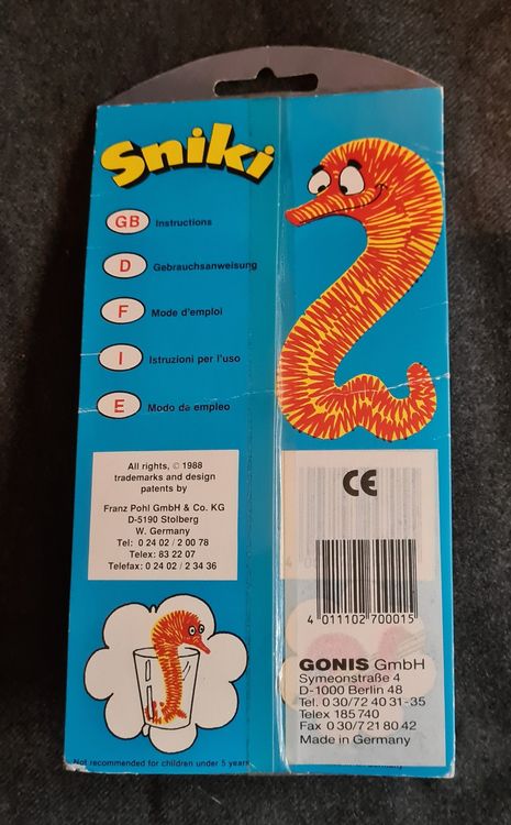 Sniki The Magic Super Snake 1988 | Kaufen auf Ricardo