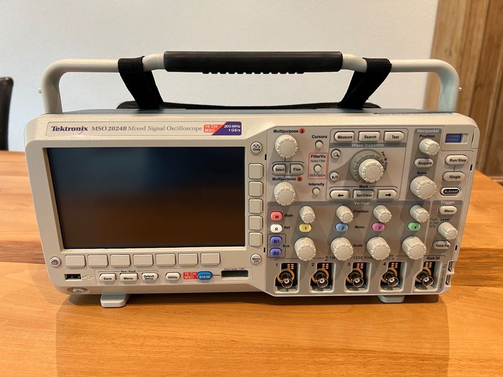 Tektronix Oszilloskop MSO2024B - 4 Kanal 200 MHz (Gebraucht) in ...