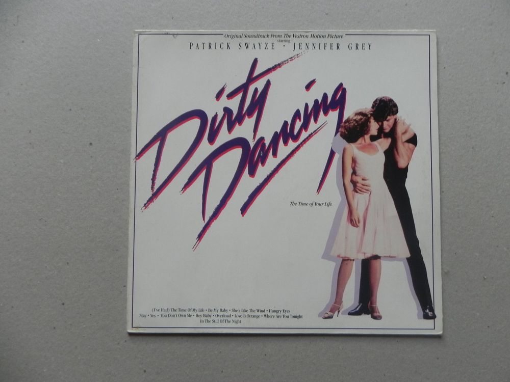 LP Movie Soundtrack Dirty Dancing 1987 Patrick Swayze J.Grey (Gebraucht ...