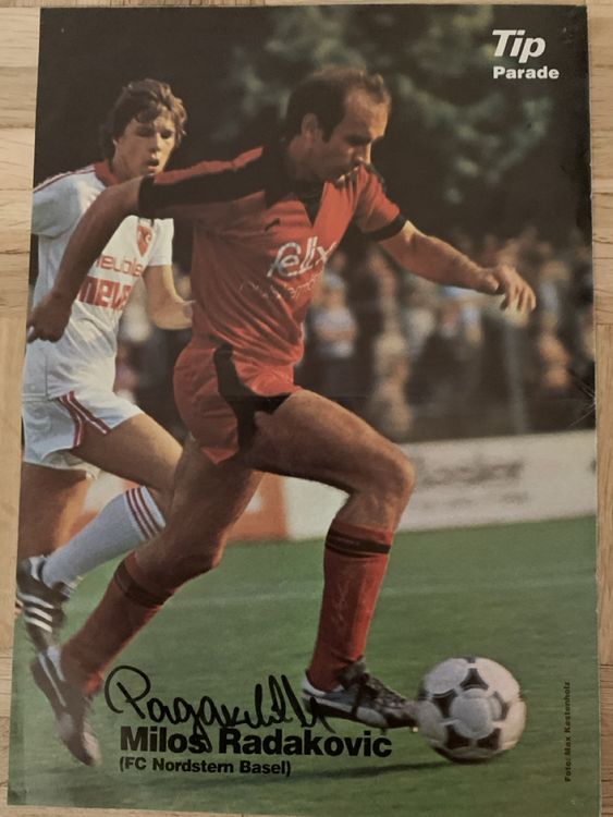 Original Autogramm Milos Radakovic FC Nordstern 1978-81 (Gebraucht) in ...