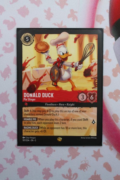 Donald Duck - Legendary Lorcana Shimmering Skies (Gebraucht) in ...
