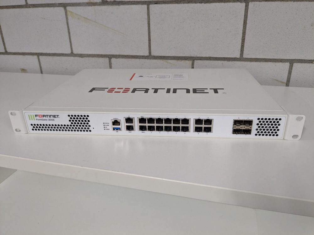 FORTINET FortiGate 200E Firewall (Gebraucht) in Winterthur für CHF 450 ...