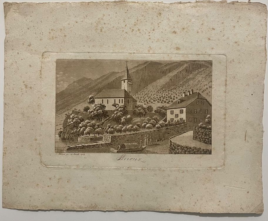 Jakob Samuel Weibel 1771-1846 Stich Brienz | Kaufen auf Ricardo