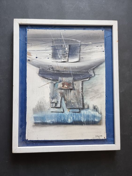 Bruno Cerf ORIGINAL COLLAGE SIGNIERT MIT ATELIERRAHMEN (Gebraucht) in Gersau für CHF 90 – mit ...