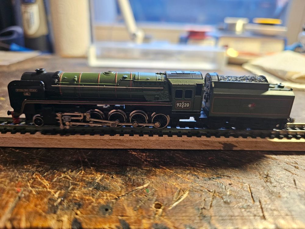 British Railways grüne 9F Dampflok analog Minitrix 12041 (Gebraucht) in ...