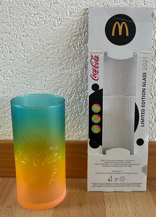 Spannende Mc Donalds Glas 2021 Fotos
