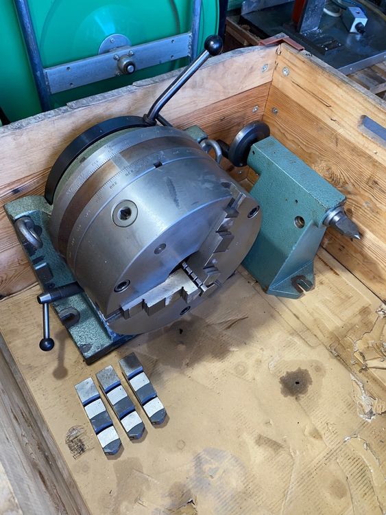 Teilapparat mit Gegenspitze und Dreibackenfutter (Gebraucht) in Boswil ...