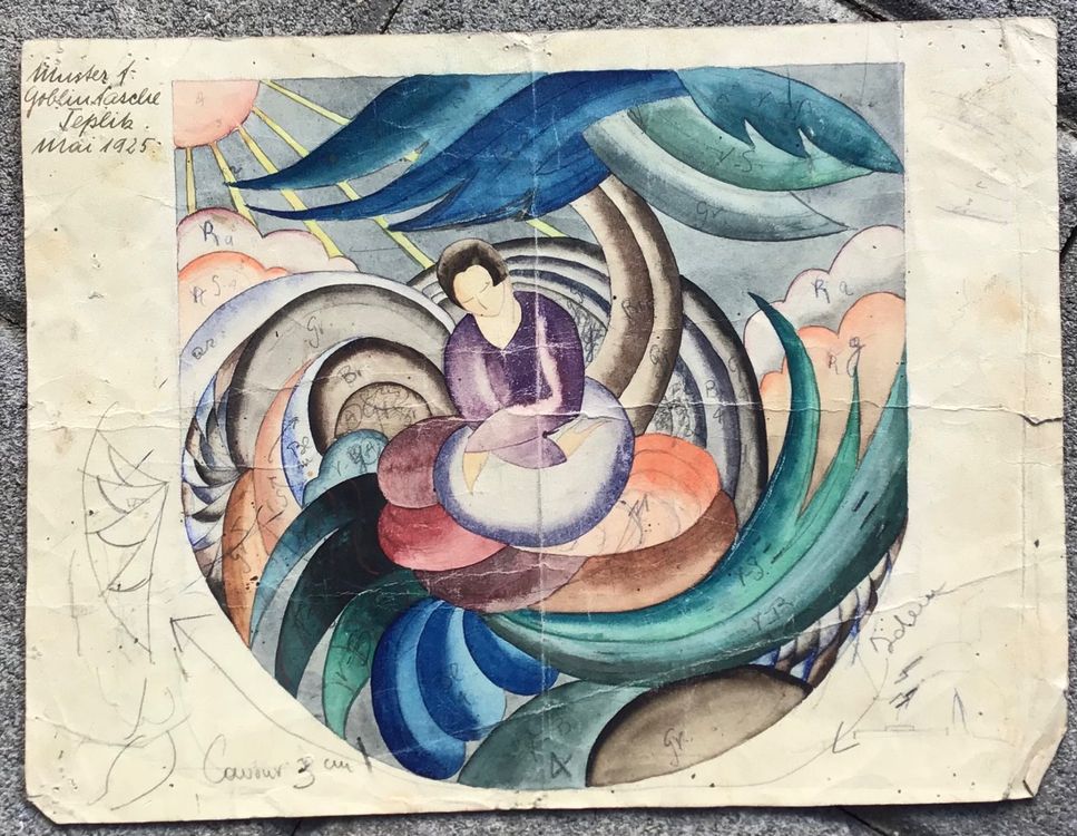 Studie Plakat Entwurf Gemälde Unleserlich Signiert (Gebraucht) in Root für CHF 110 – mit ...