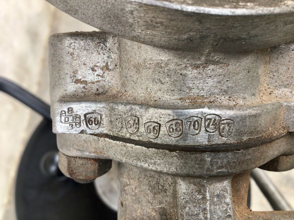 1960 Tanksäule Mischsäule Shell , Mofa Rixe Sachs 502 503 | Kaufen auf ...