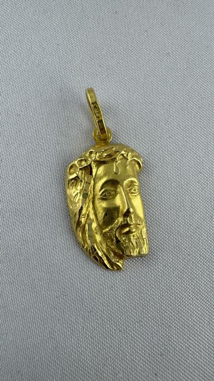 Jesus Anhänger in 750 Gold / 18 Karat (Gebraucht) in kreuzlingen für ...