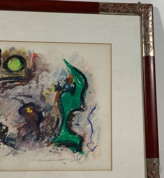 Hans Gustav Burkhardt (1904-1994) Aquarell | Kaufen auf Ricardo