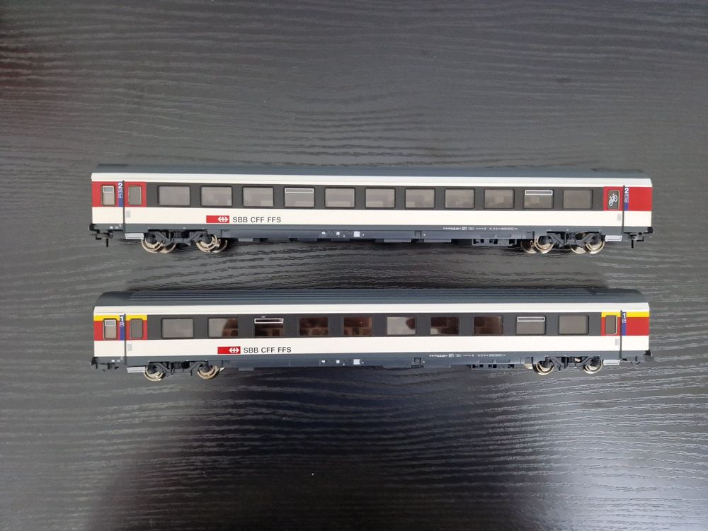 Roco SBB 2er IC ICN Wagenset Personenwagen A und B (Gebraucht) in ...