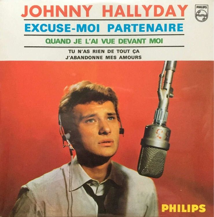 JOHNNY HALLYDAY - EXCUSE-MOI PARTENAIRE (Neu und originalverpackt) in ...