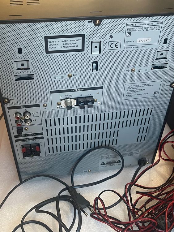 Sony RX50 Stereo Anlage mit Lautsprechern (Gebraucht) in Möhlin für CHF ...
