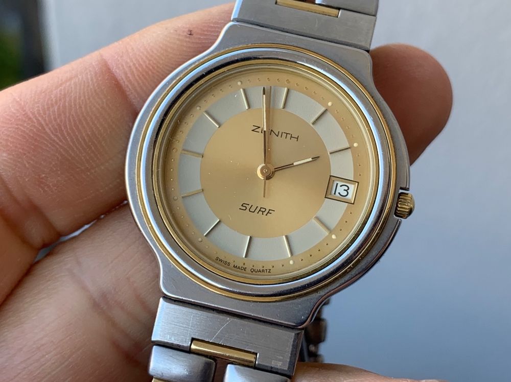 ZENITH Surf montre homme / Herrenuhr läuft TOP | Kaufen auf Ricardo