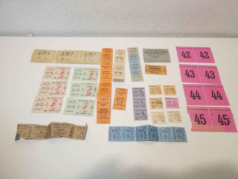 Tickets Billette Marken Billet Raum Westschweiz (Q67) (Gebraucht) in ...