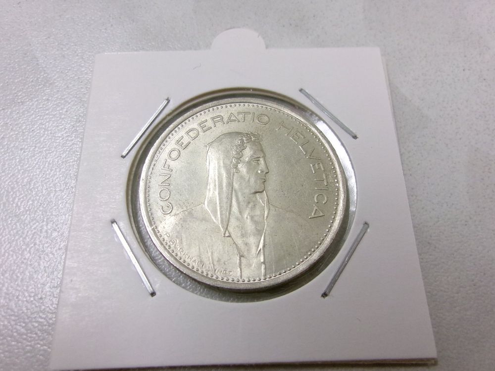 5 Franken 1967 Silber VOZ (Gebraucht) in Bad Zurzach für CHF 11 – mit Lieferung auf Ricardo kaufen