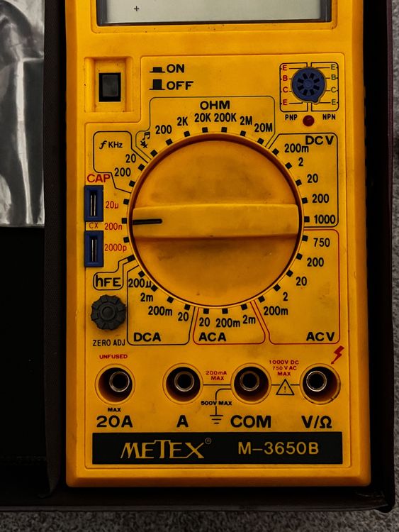 METEX Digital Multimeter M-3650-B ab 1.- (Gebraucht) in Unterägeri für ...