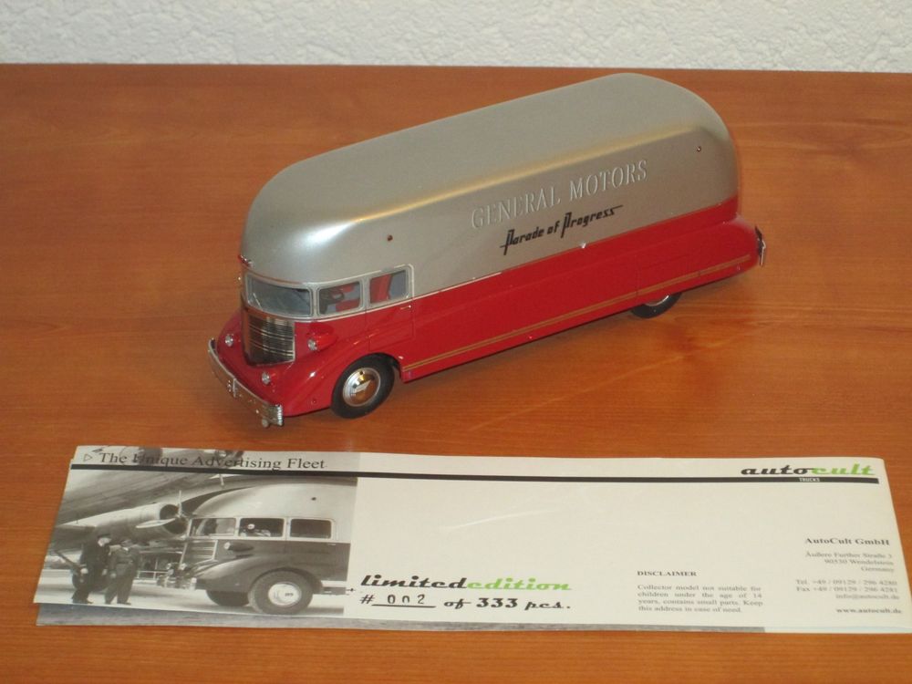 Autocult GM Streamliner Parade of Progress (1936) 1/43 (D'occasion) à ...