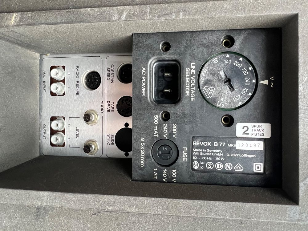 Revox B-77 MKII Vintage Geraet fuer Kenner! (Gebraucht) in Gebenstorf ...