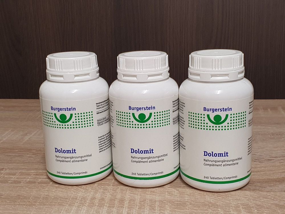 Burgerstein Dolomit Calcium Magnesium Tabletten (Neu und ...