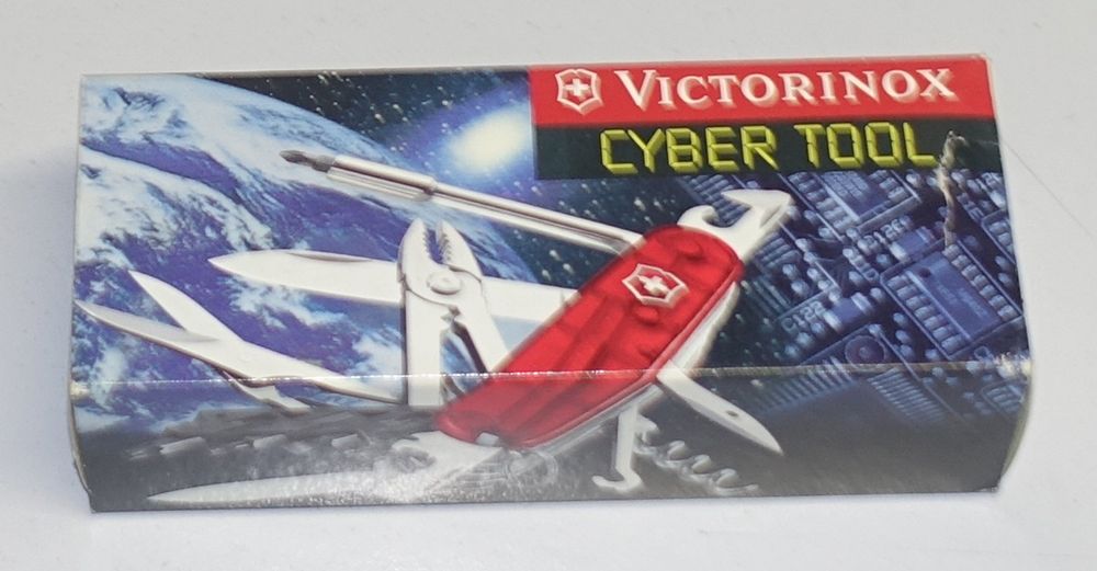 Victorinox Cyber-Tool 34 1.7725.T Taschenmesser mit 32 Funkt (Neu und ...