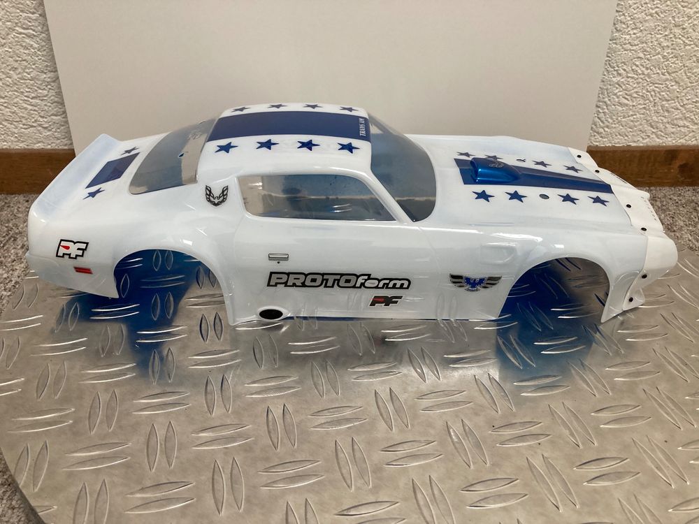 HPI Karosserie 1:10 Pontiac Trans Am 1971 weiss Liquidation (Gebraucht ...