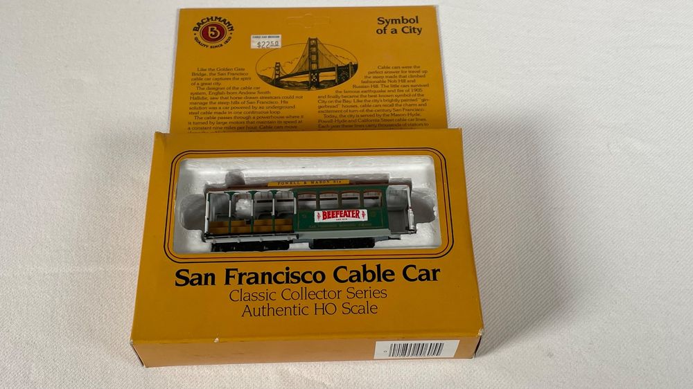 Bachmann H0 41-0605-G2 - San Francisco Cable Car - NEU | Kaufen auf Ricardo