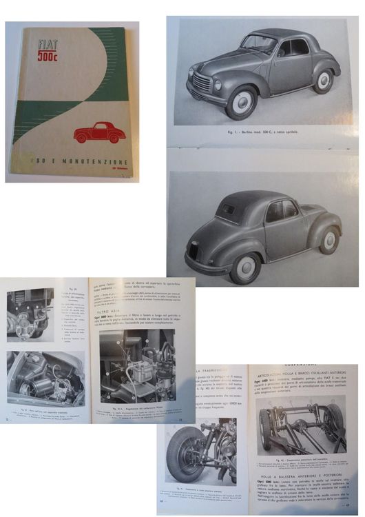 Fiat 500C Topolino 1952 Chassis nr. 339884 | Kaufen auf Ricardo