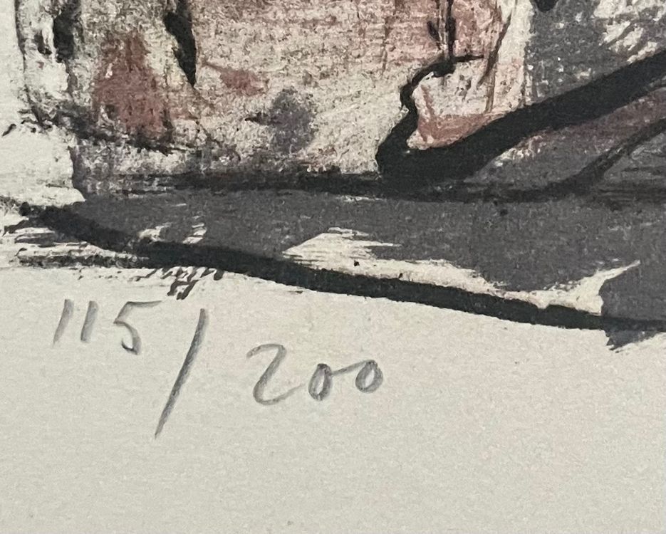 Henri Schmid (1924-2009) Lithographie Handsigniert | Kaufen auf Ricardo