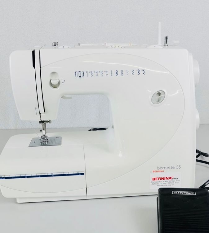 Bernina Nähmaschine Bernette 55 - NEU (Neu (gemäss Beschreibung)) in ...