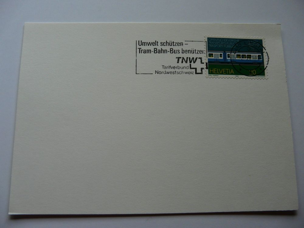 Karte TNW, Stempel 02.05.1987 Liestal (Gebraucht) in Grossaffoltern für CHF 1 – mit Lieferung ...