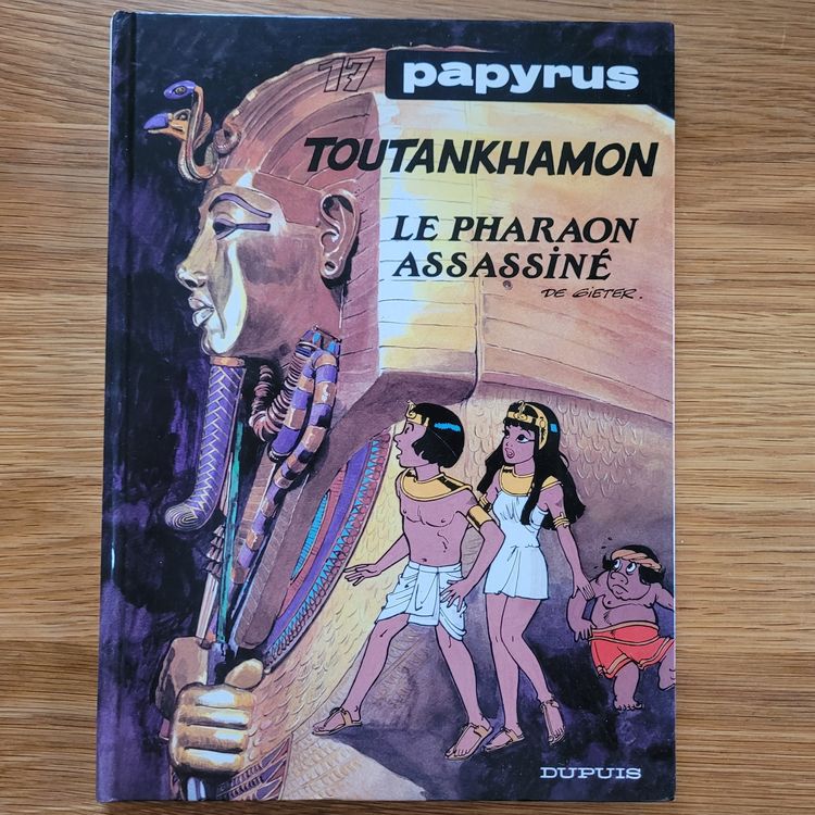 BD EO Cotée Papyrus Tome17 Toutankhamon Le Pharaon Assassiné | Kaufen ...