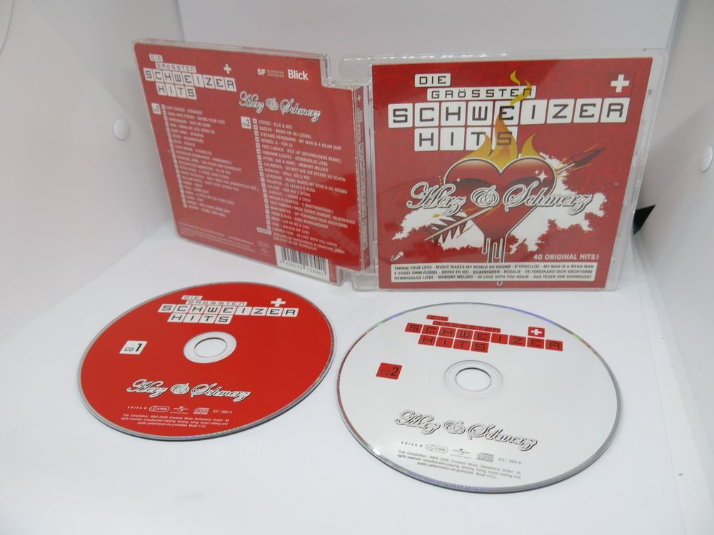 2 CD Die Grössten Schweizer Hits: Herz & Schmerz Trauffer (Gebraucht) in Ernetschwil für CHF 4 ...