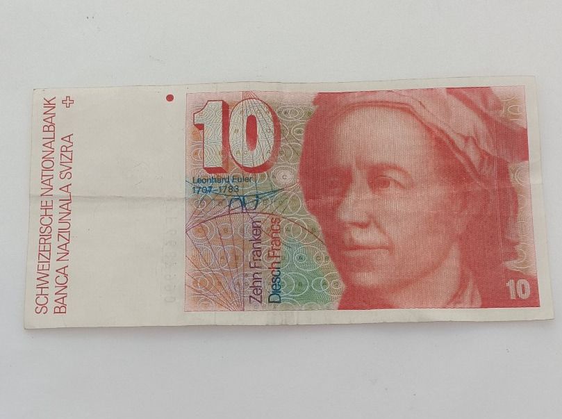 Schweizer "10er Note" Sechste Banknotenserie (1976) (Gebraucht) in ...