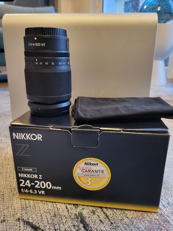 Nikon Z 24-200 VR (Gebraucht) in Neuchâtel für CHF 400 – mit Lieferung auf Ricardo kaufen