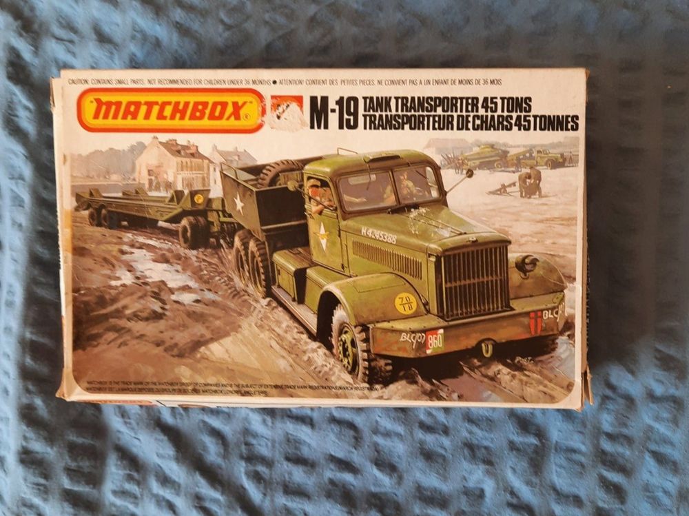 Matchbox M-19 Tank Transporter Militär Modell 1:76 | Kaufen auf Ricardo