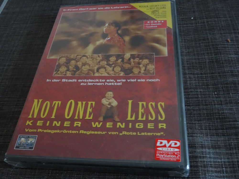 Not One Less - Keiner weniger DVD NEUWARE VERGRIFFEN (Neu und ...