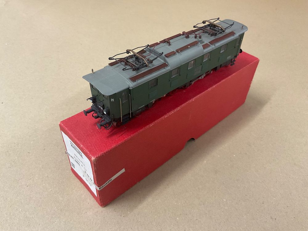 GÜNTHER HO Bausatz E 52 22 DRG grün, fertig gestellt (Gebraucht) in ...