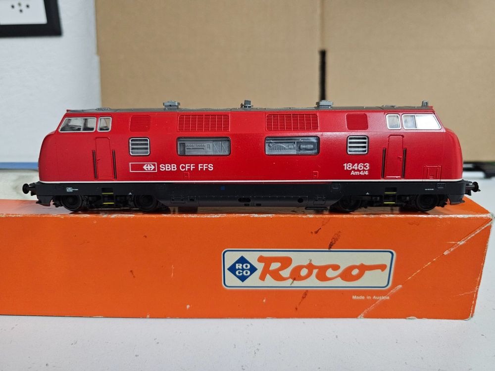 Roco 43929 lok Am 4/4 CFF 18463 Digital MFX dès 1.-fr (Gebraucht) in ...