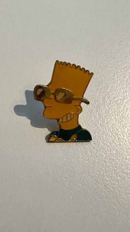 Bart Simpson Comic Pin (Gebraucht) in Gutenswil für CHF 5 – mit Lieferung auf Ricardo kaufen