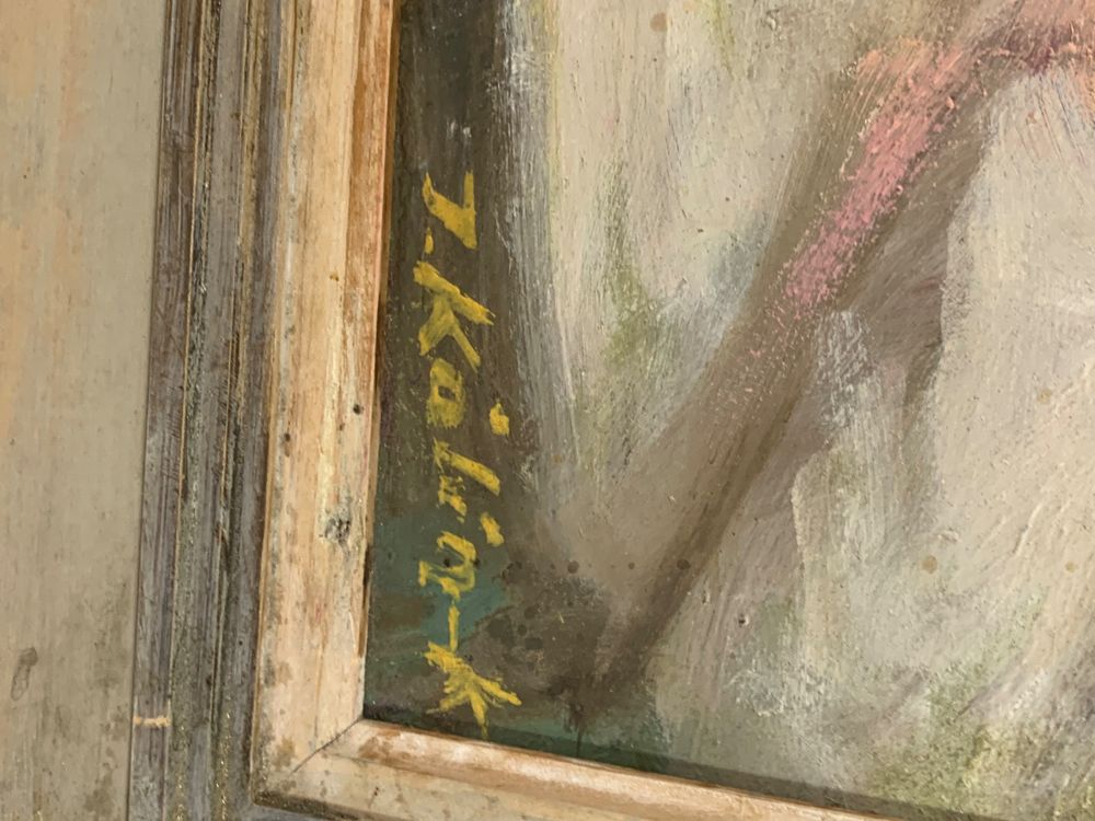 Joseph KÄLIN-KUPFER (1870-1965) Alplerpaar Gemälde | Kaufen auf Ricardo