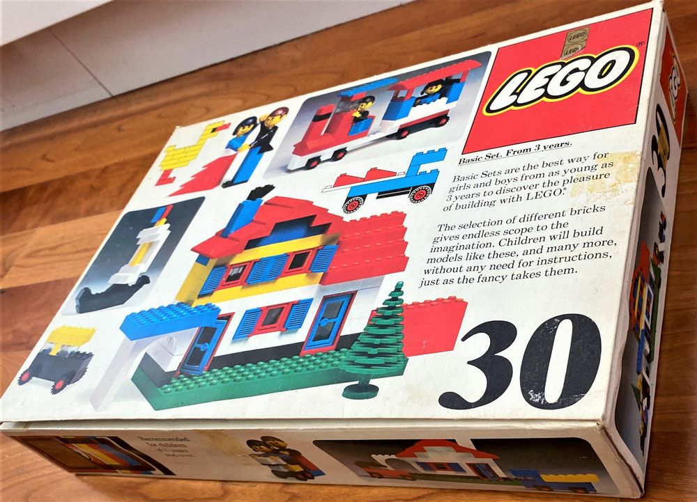 vintage LEGO Baukasten Set 30 (1976) orig Box mit div Teilen (Gebraucht ...