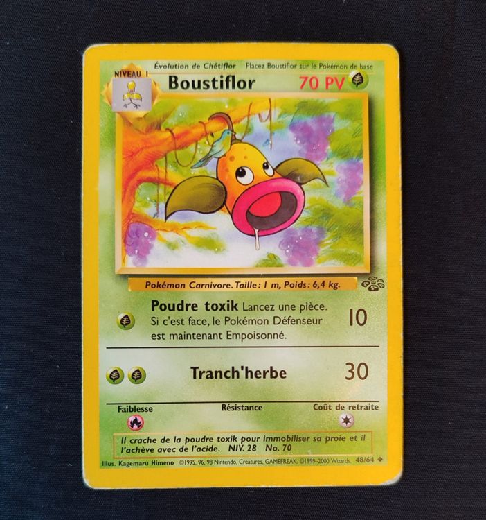 Carte Pokemon Boustiflor Jungle 48/64 Wizards Français Fr | Kaufen auf ...