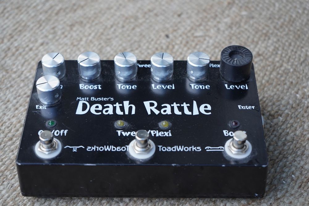 Toadworks Death Rassel Dual Overdrive + Boost Effekt Pedal | Kaufen auf ...