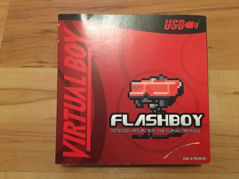 Virtual Boy Flash boy nur die OVP | Kaufen auf Ricardo