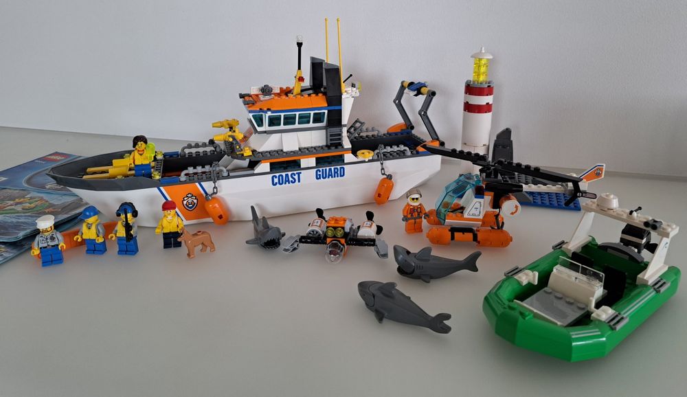 LEGO 60014 City - Einsatz für die Küstenwache Schiff Haie .. (Gebraucht ...