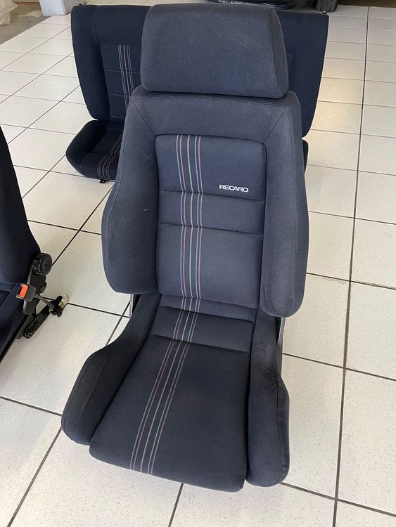 Golf 2 Originale Recaro Sitze (Edition One) Mauritiusblau (Gebraucht ...