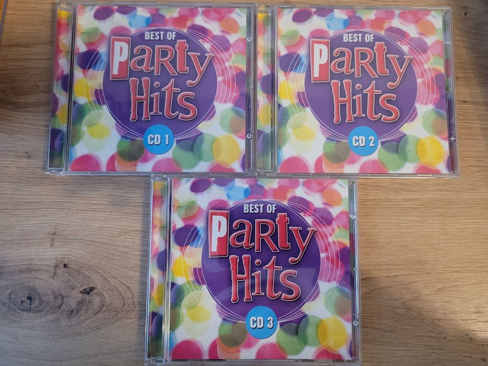 3 CDs Best of Party Hits Klassiker 90er | Kaufen auf Ricardo