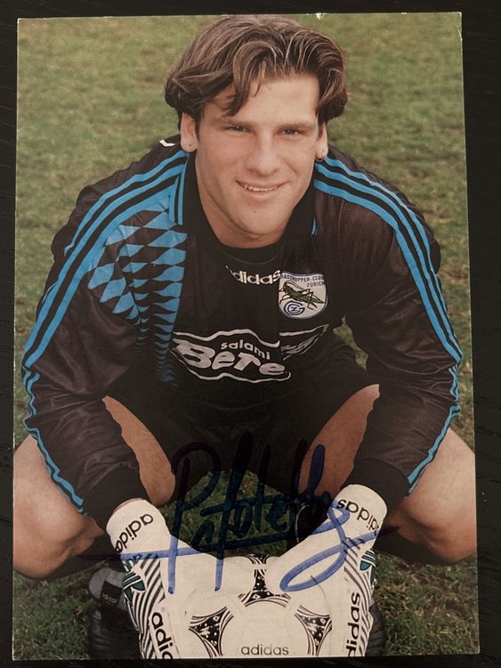 Signierte Karte GC Torwart Foletti Patrick Rarität 90er Fuss (Gebraucht) in Uetendorf für CHF 10 ...